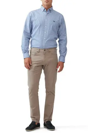 Rodd & Gunn Motion 2.0 Straight Leg Jeans - Sable