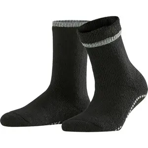 Falke Cuddle Pad Crew Socks - Black