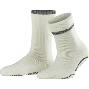 Falke Cuddle Pad Crew Socks - Eggshell