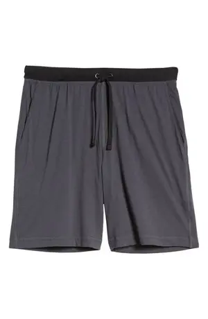 Daniel Buchler Peruvian Pima Cotton Lounge Shorts - Ink
