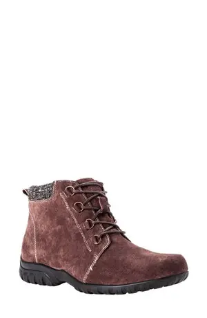 PROPET Delaney Water-resistant Bootie - Brown
