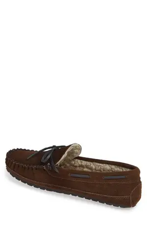 Minnetonka Casey' Slipper - Chocolate