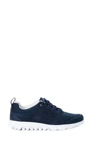 PROPET Travelactiv Knit Lace-up Sneakers - Navy