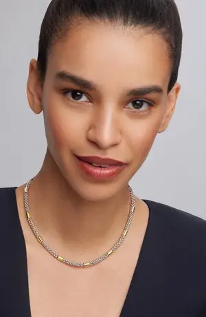Lagos Caviar Rope Collar Necklace