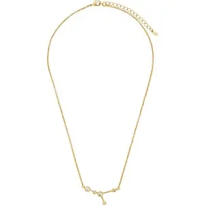 Sterling Forever Sterling Forever Constellation Necklace Gold - Cancer