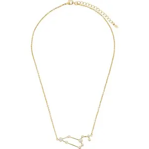 Sterling Forever Sterling Forever Constellation Necklace Gold - Leo