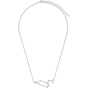 Sterling Forever Sterling Forever Constellation Necklace Silver - Leo