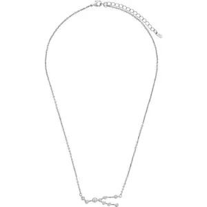 Sterling Forever Sterling Forever Constellation Necklace Silver - Taurus