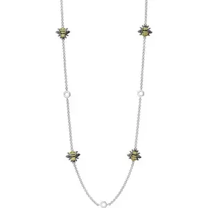 Lagos Rare Wonders Honeybee Station Long Necklace - Silver/gold
