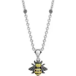 Lagos Rare Wonders Honeybee Pendant Necklace - Silver/gold