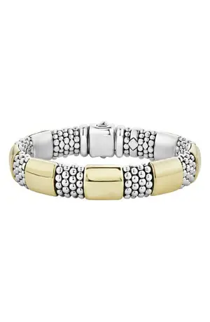 Lagos Caviar High Bar Rope Bracelet
