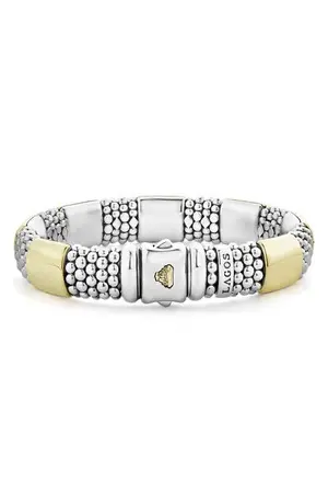Lagos Caviar High Bar Rope Bracelet