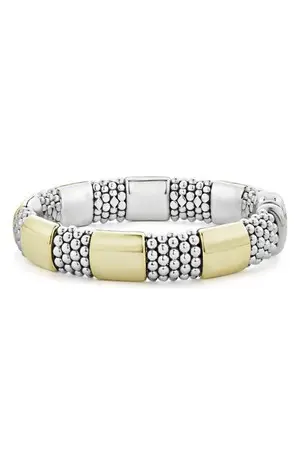 Lagos Caviar High Bar Rope Bracelet
