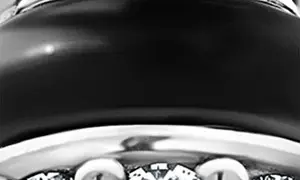 Lagos Caviar Diamond Hoop Earrings