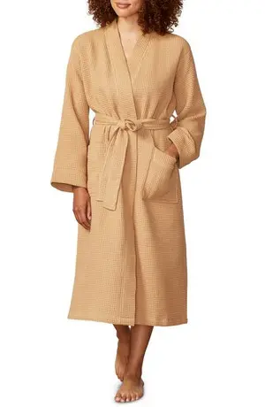 COYUCHI Gender Inclusive Waffle Weave Organic Cotton Robe Coyuchi Cotton