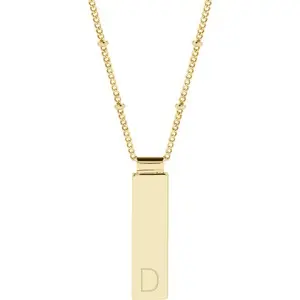 BROOK & YORK Brook And York Maisie Initial Pendant Necklace Gold D