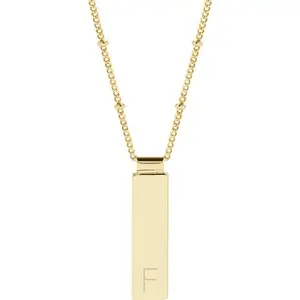 BROOK & YORK Brook And York Maisie Initial Pendant Necklace Gold F