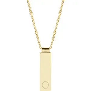 BROOK & YORK Maisie Initial Pendant Necklace - Gold O