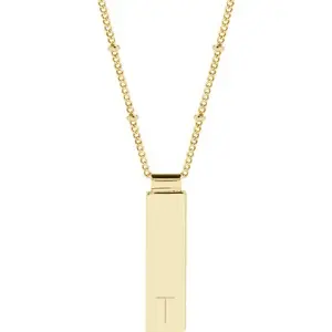 BROOK & YORK Maisie Initial Pendant Necklace - Gold T