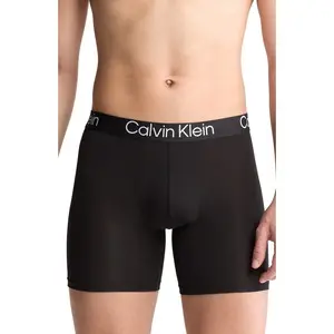 Calvin Klein Classics 3-pack Cotton Boxer Briefs Pu5 Black/tropo