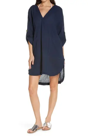 Seafolly Essential Cover-up Indigo
