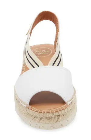 TONI PONS Estel Espadrille Wedge Sandal - Blanco