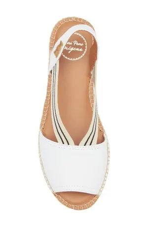 TONI PONS Estel Espadrille Wedge Sandal - Blanco