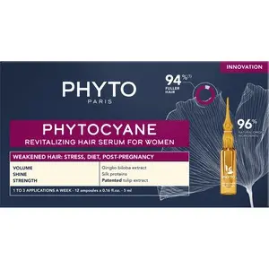PHYTO Cyane Revitalizing Scalp Serum For Temporary Hair Thinning - No Color
