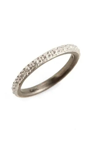 Armenta Old World Stacking Ring - Silver