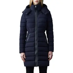 Mackage Farren Water Repellent Down Coat - Navy