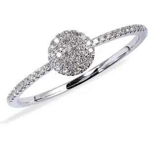 Meira T Pavé Diamond Circle Ring