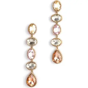 Deepa Gurnani Tyra Drop Earrings - Pastel Multi