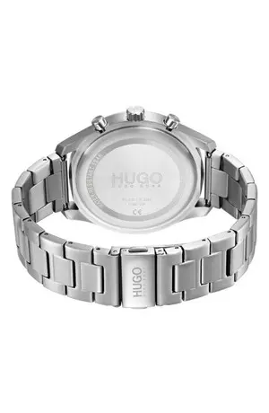 Hugo Chase Chronograph Stainless Steel Bracelet Watch