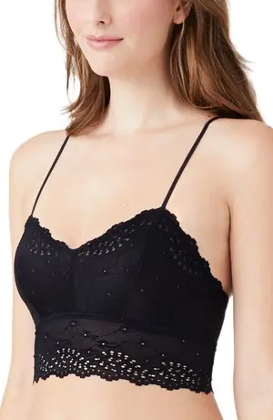 Wacoal Inspired Eyelet Bralette - Night