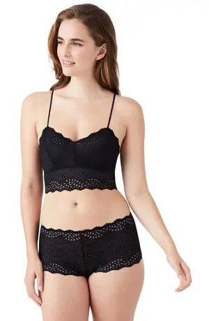 Wacoal Inspired Eyelet Bralette - Night