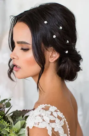 Brides & Hairpins Danai Set Of 5 Hair Pins - Gold