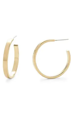 BROOK & YORK Lexi Flat Hoop Earrings
