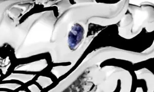 John Hardy Legends Naga Diamond Ring