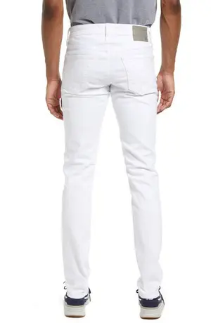 Ag Dylan Extra Slim-fit Ripped Jeans - White Smoke