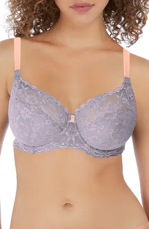 Freya Offbeat Underwire Side Support Bra Mineral Grey