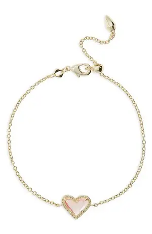Kendra Scott Ari Heart Pendant Bracelet
