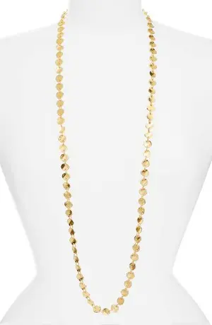 KARINE SULTAN Sophia Long Necklace - Gold