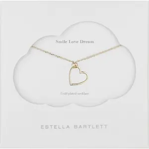 Estée Lauder Open Heart Charm Necklace - Gold