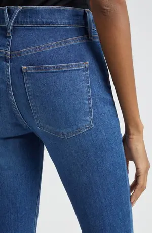 Veronica Beard Beverly High-rise Flare Jeans - Bright Blue