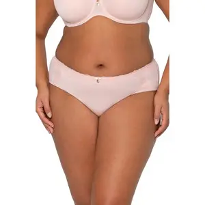 CURVY COUTURE Luxe Hipster Briefs - Blushing Rose