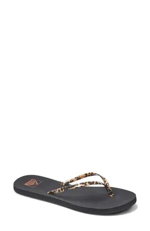 Reef Bliss Nights Flip Flop Classic Leopard