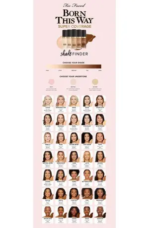TOO FACED Born This Way Super Coverage Concealer - Sable