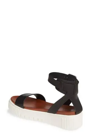 Mia Lunna Platform Sandal - Black