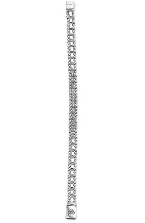 Lagos Caviar Spark Diamond Link Bracelet