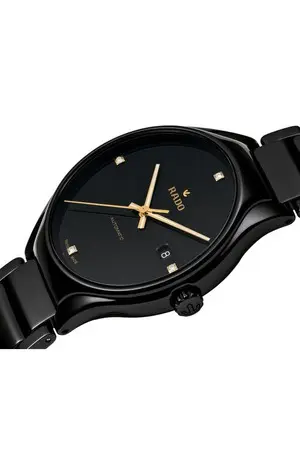 RADO Ceramic Diamond Automatic Watch - Titanium
